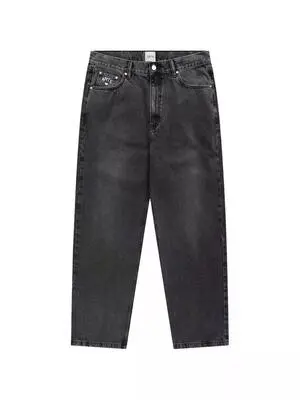 ARTE ANTWERP Faded Logo Patch Jeans - Grey