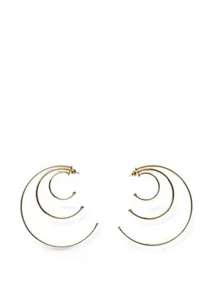PANCONESI Solar Hoop Earrings - Gold