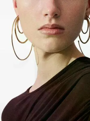 PANCONESI Solar Hoop Earrings