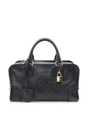 Loewe 2000s 28 Amazona Tote Bag - Black