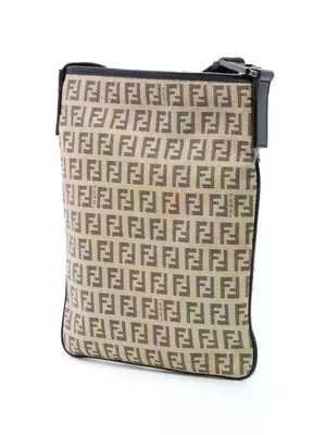 Fendi Zucchino Canvas Crossbody Bag