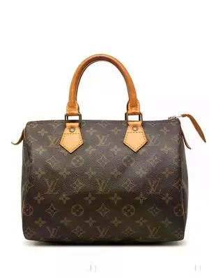 LOUIS VUITTON Speedy 25 Monogram Canvas Boston Bag