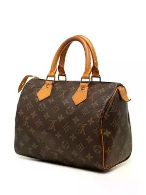 LOUIS VUITTON Speedy 25 Monogram Canvas Boston Bag