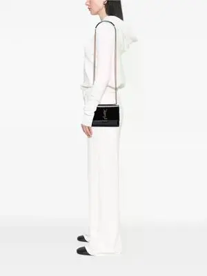 Saint Laurent Monogram Sunset Crossbody Bag - Black