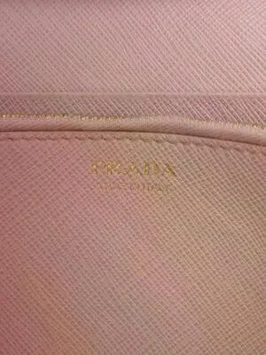 Prada 2010-2025 Saffiano Continental Flap Wallet Long Wallets