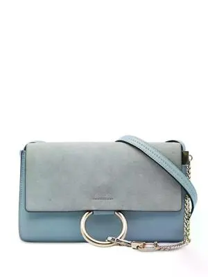 Chloé Faye Crossbody Bag - Blue