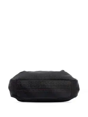 Fendi Zucchino Canvas Shoulder Bag