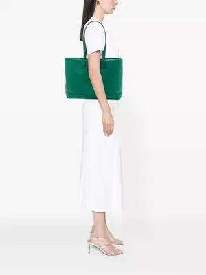 Gucci 2016-2026 Medium Calfskin Ophidia Tote Satchel - Green