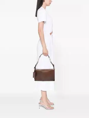 Gucci Grained Calfskin Harness Shoulder Bag