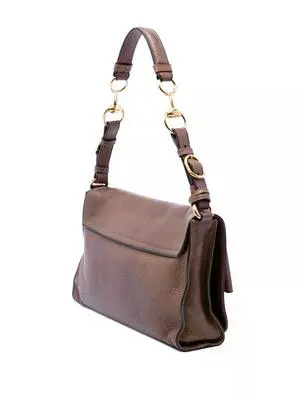 Gucci Grained Calfskin Harness Shoulder Bag