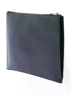 Saint Laurent Leather Monogram Ipad Case Clutch Bag