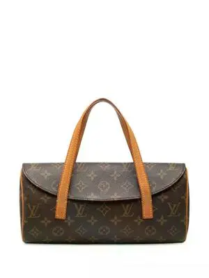 LOUIS VUITTON 2002-2010 Monogram Sonatine Handbag - Brown