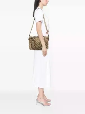 Gucci 2000-2015 Gg Canvas Sukey Satchel - Neutrals
