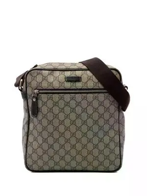 Gucci 2016-2026 Gg Supreme Crossbody Bag - Neutrals