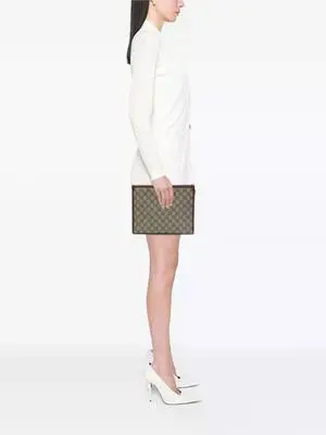 Gucci Gg Supreme Retro Interlocking G Clutch Bag