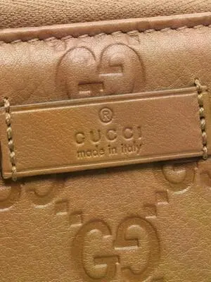 Gucci 2010s Guccissima Zip-around Wallet