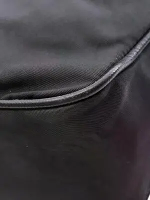 Prada Triangle-logo Cross Body Bag - Black
