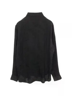 Saint Laurent 2010s Floral-jacquard Shirt