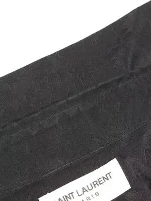 Saint Laurent 2010s Floral-jacquard Shirt