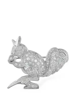 LB EXCLUSIVE Diamond Brooch - Silver
