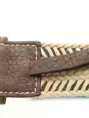 Hermès 2011 Etrivière Woven Belt