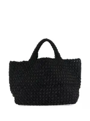NAGHEDI Medium St. Barths Double-weave Tote Bag - Black