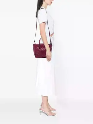 Gucci 2016-2026 Small Guccissima Bree Satchel - Red