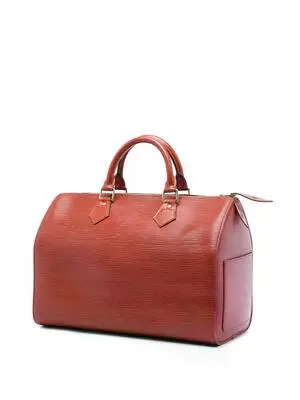 LOUIS VUITTON Epi Speedy 35 Boston Bag - Brown