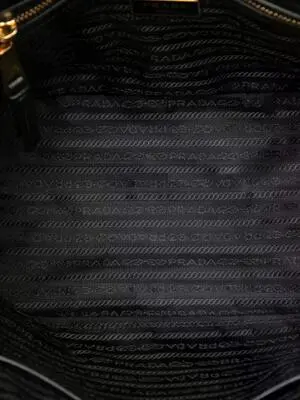 Prada 2013-2026 Canvas Canapa Logo Satchel
