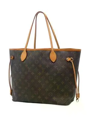 LOUIS VUITTON 2010 Monogram Neverfull Mm Tote Bag