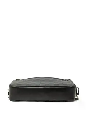 LOUIS VUITTON Damier Graphite Kasai Clutch Bag