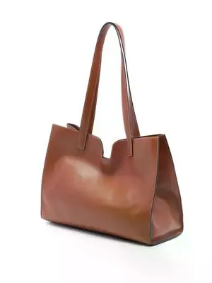 Celine Smooth Calfskin Cabas 16 Tote Bag - Brown