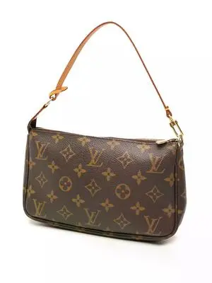 LOUIS VUITTON 2002 Monogram Pochette Accessoires Shoulder Bag