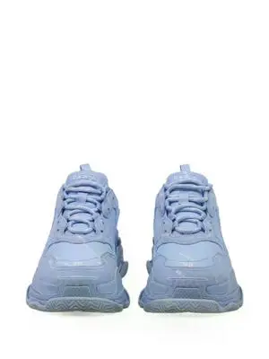 Balenciaga Triple S Logo Print Sneakers