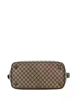 Celine 2000 Macadam Canvas Triomphe Handbag