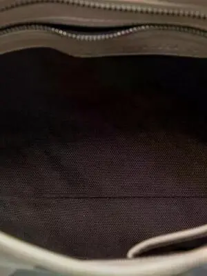 Burberry Smoke Check Coated Canvas Crossbody Bag