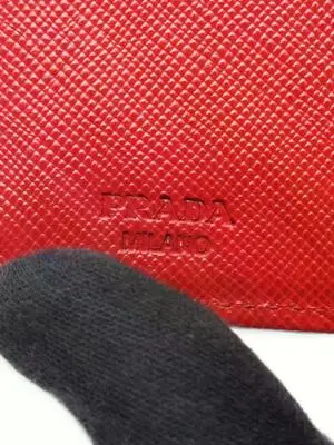 Prada 2010s Triangle-logo Wallet