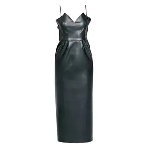 MAISON BOGOMIL Long Dress In Plant-based Leather