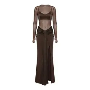 CLERESTORY Seraphine Three-piece Ensemble - Brown