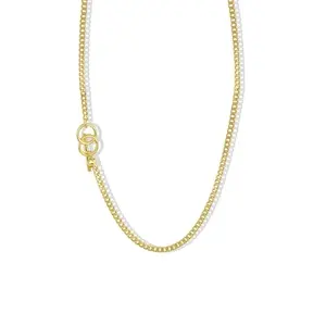 Argento Vivo Roxe Link Necklace - Silver