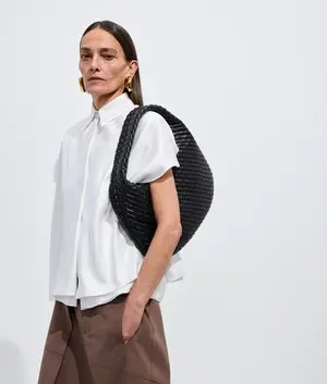 Bottega Veneta Silk Twill Shirt - White