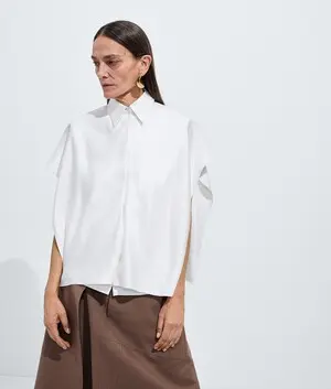 Bottega Veneta Silk Twill Shirt