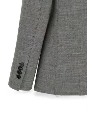 Alberto Biani Double-breasted Grisaille Blazer