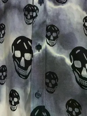 Alexander McQueen Skull-motif Tie-dye Shirt