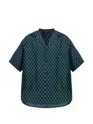 Balmain Silk Shirt - Blue