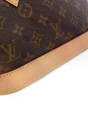LOUIS VUITTON Monogram Alma Bb Tote Bag