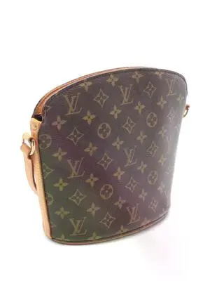 LOUIS VUITTON Drouot Monogram Crossbody Bag - Brown