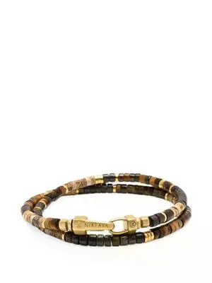 NIALAYA JEWELRY Beaded Double-wrap Bracelets