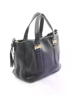 FERRAGAMO 2000s Gancini Tote Bag - Black