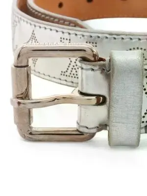 LOUIS VUITTON 2007 Nomad Mahina Perforated Belt